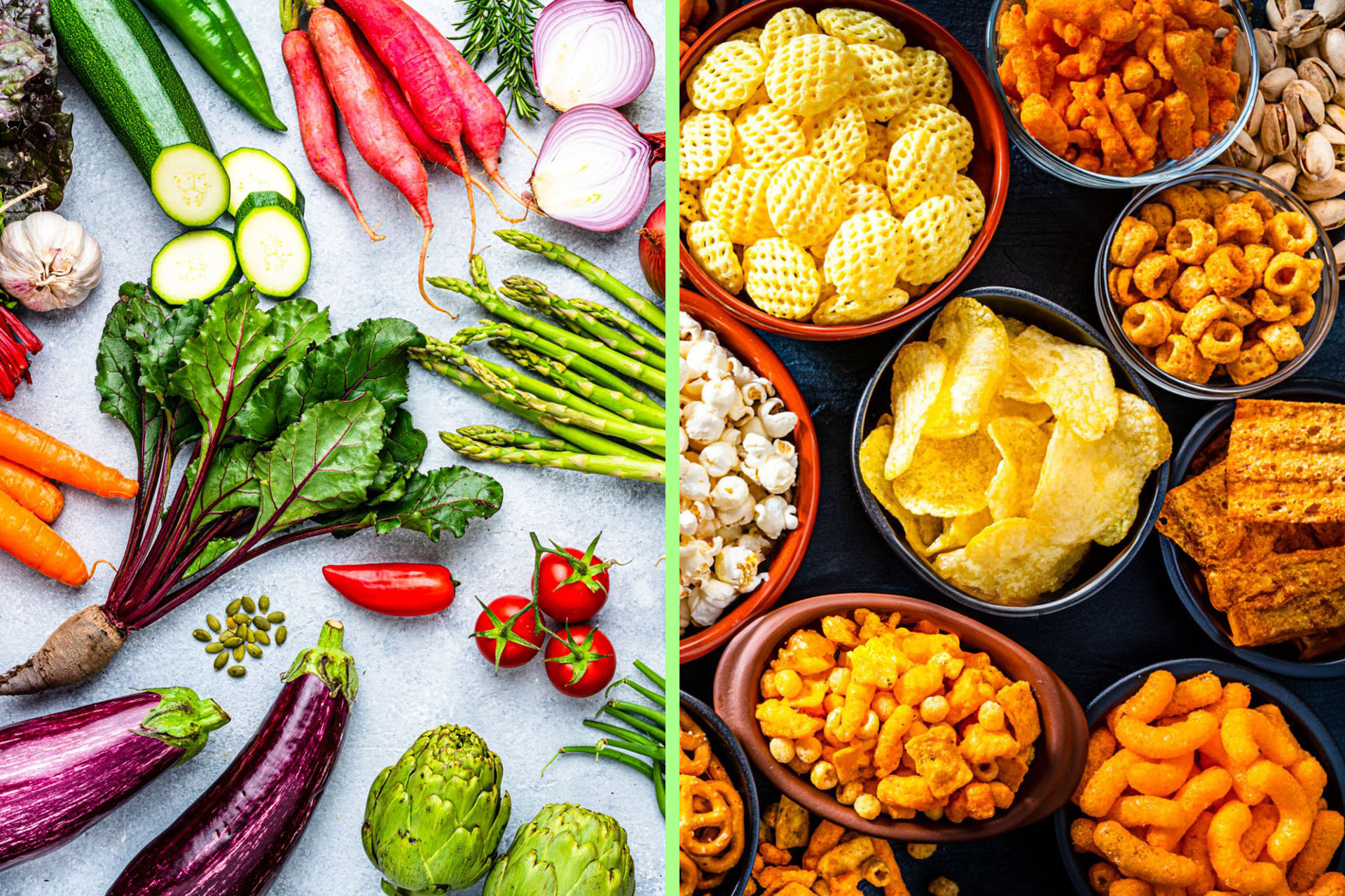 Alimentos frescos versus Processados: quais as diferenças? - Cuido